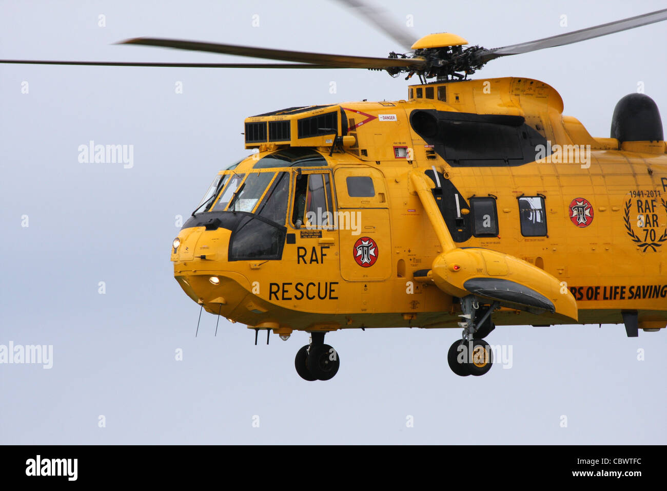 RAF helicopter rescue helicopter Stock Photo - Alamy