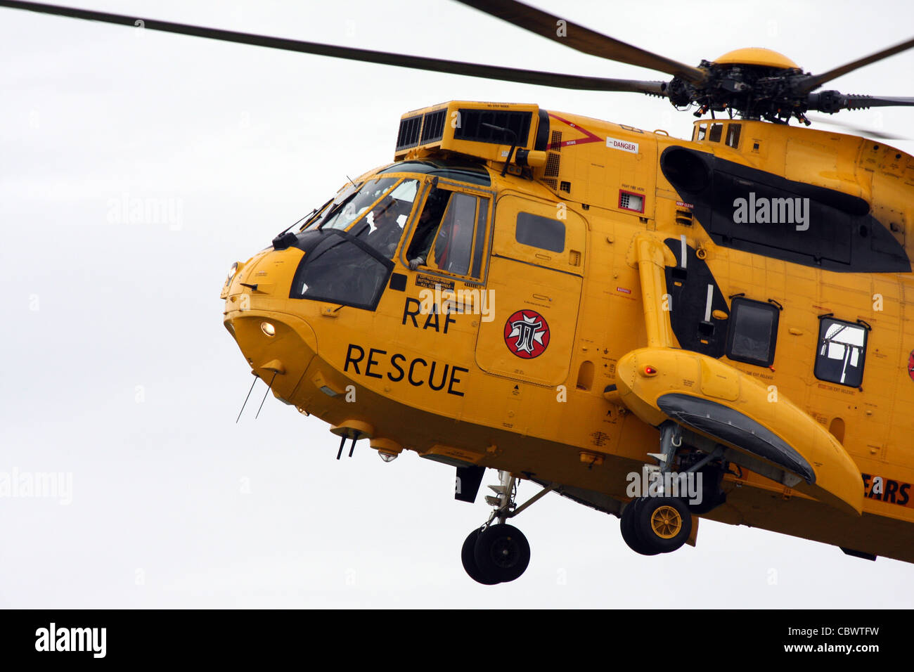 RAF helicopter rescue helicopter Stock Photo - Alamy