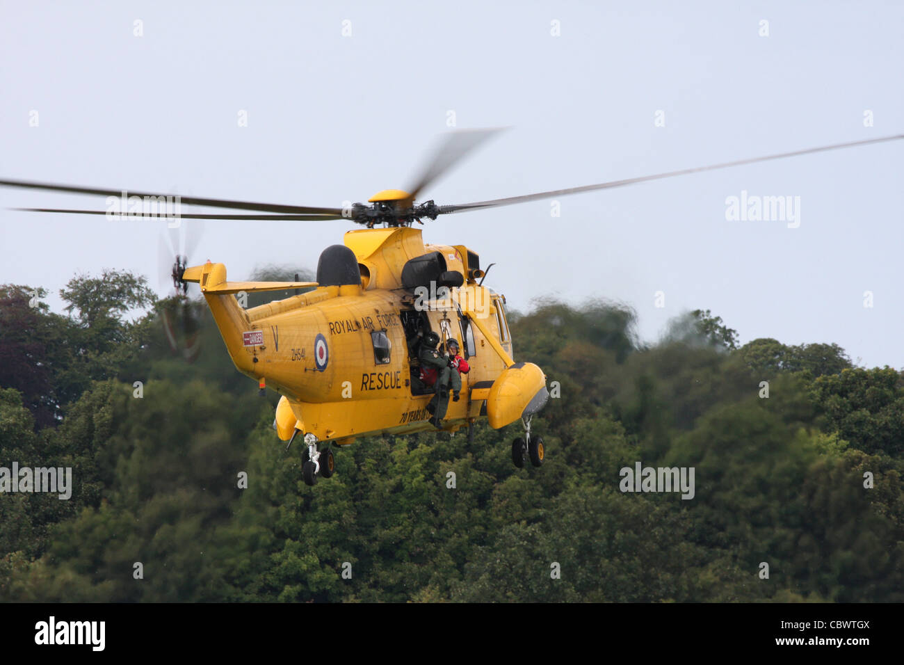 RAF helicopter rescue helicopter Stock Photo - Alamy