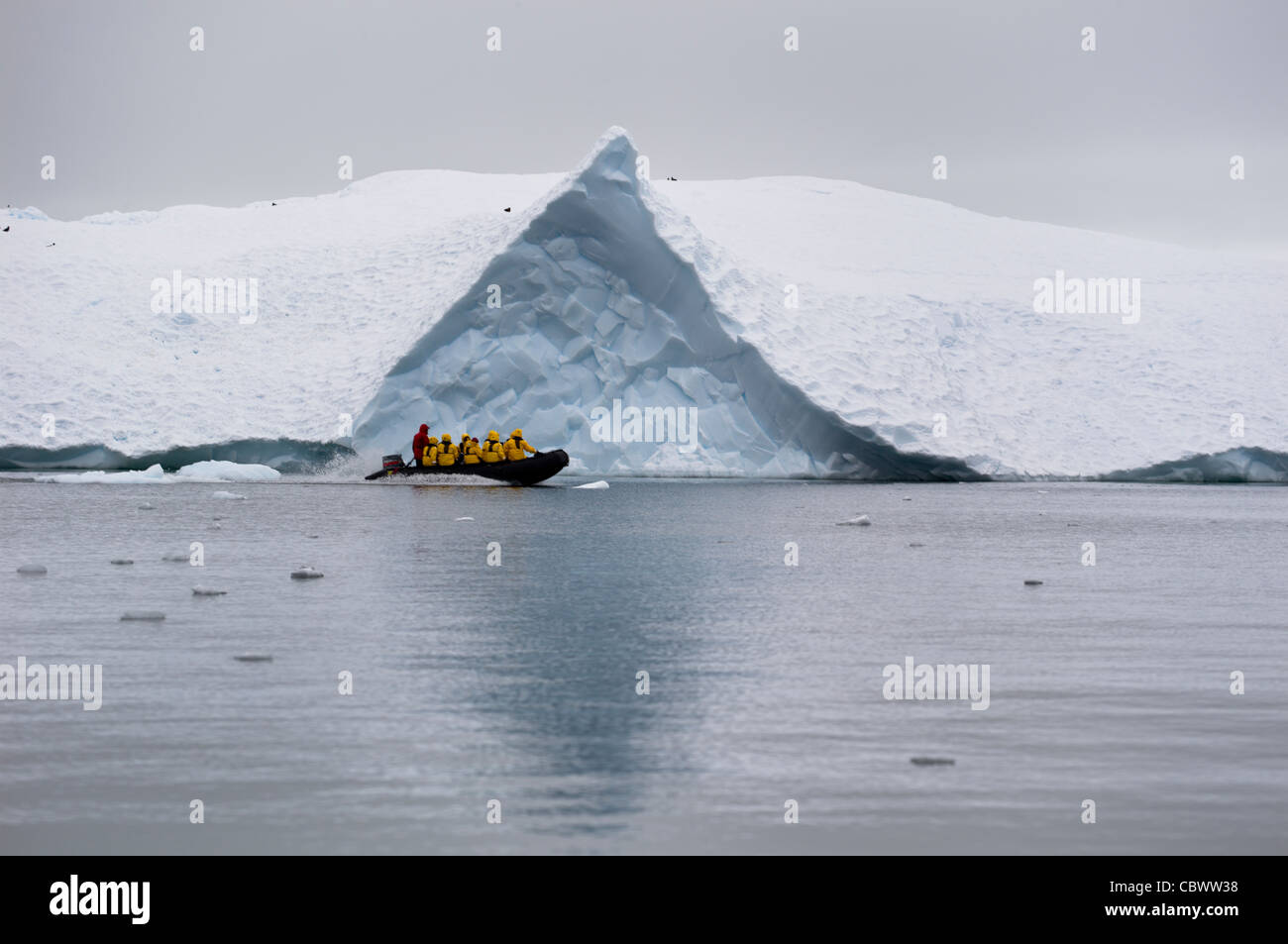 ICEBERGS WILHELMINA BAY ANTARCTICA Stock Photo - Alamy