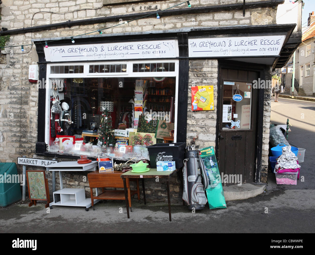 Tia Greyhound and Lurcher rescue charity shop Pickering Yorkshire ...