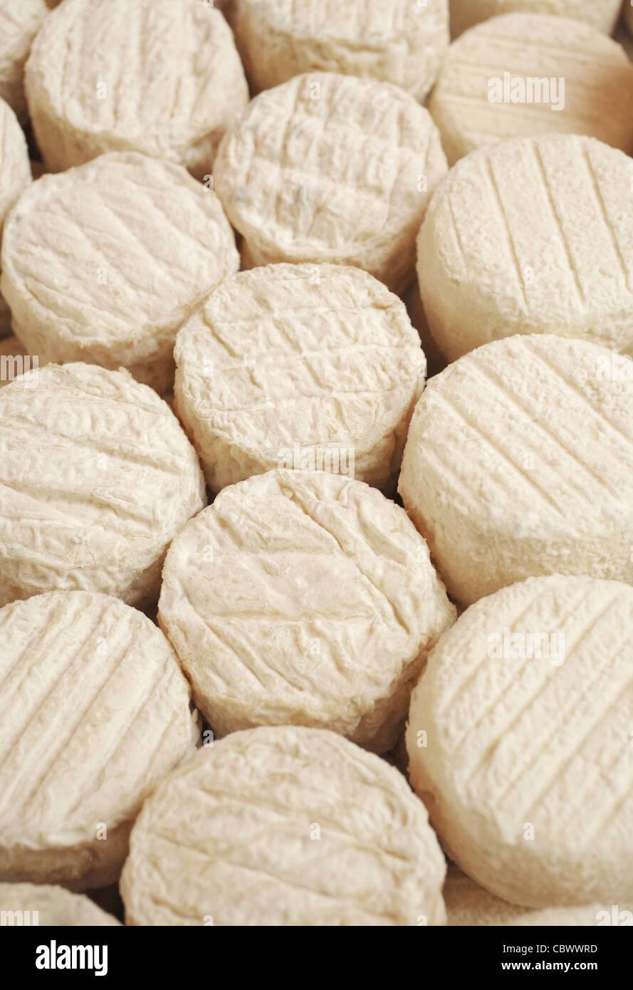 Round goat cheese hi-res stock photography and images - Alamy