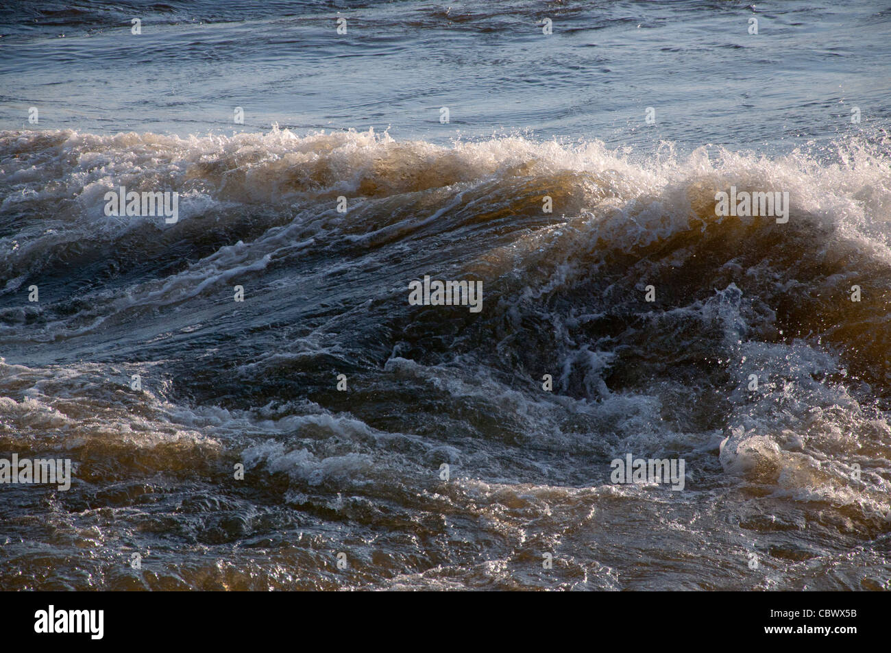 A view of the rapids on the St. Lawrence River Stock Photo - Alamy