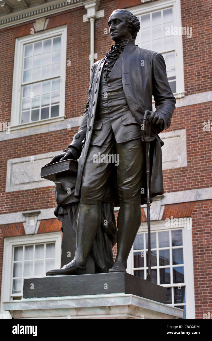 Statue george washington philadelphia pennsylvania hi-res stock ...