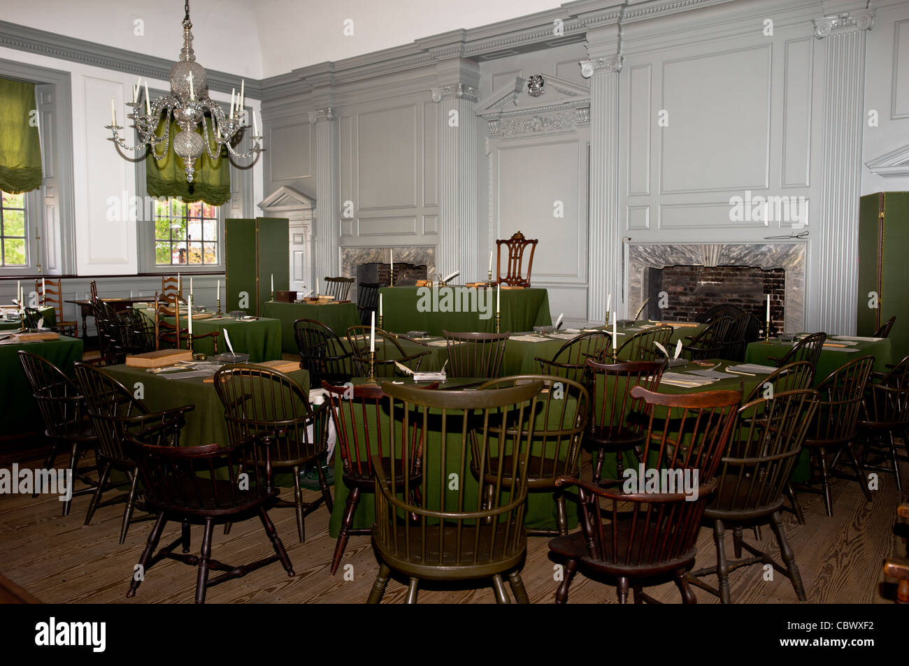 ASSEMBLY ROOM INDEPENDENCE HALL Stock Photo - Alamy