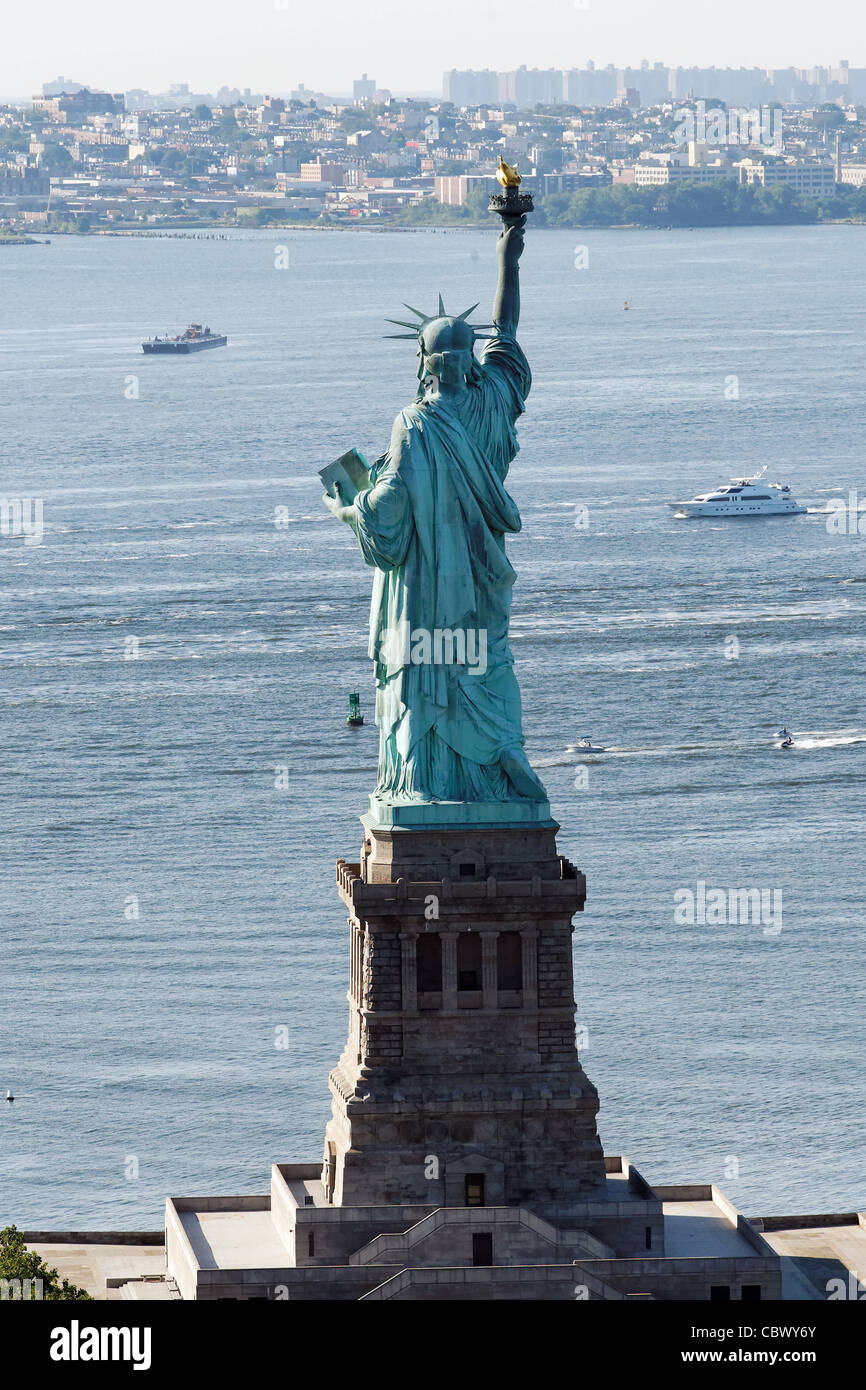 The Statue of Liberty in New York Harbor Stock Photo - Alamy