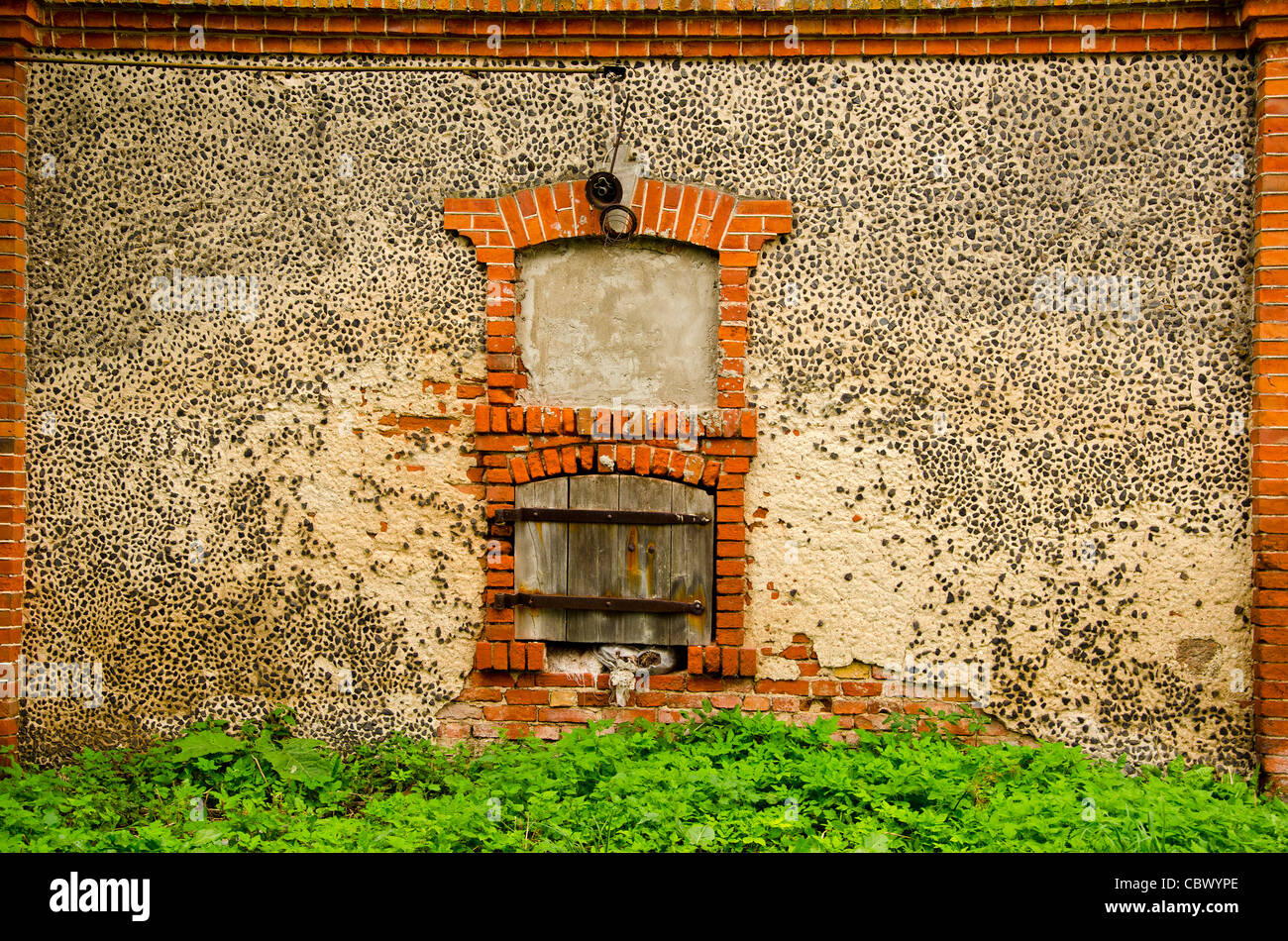 historical manor wall with doors background Stock Photo - Alamy