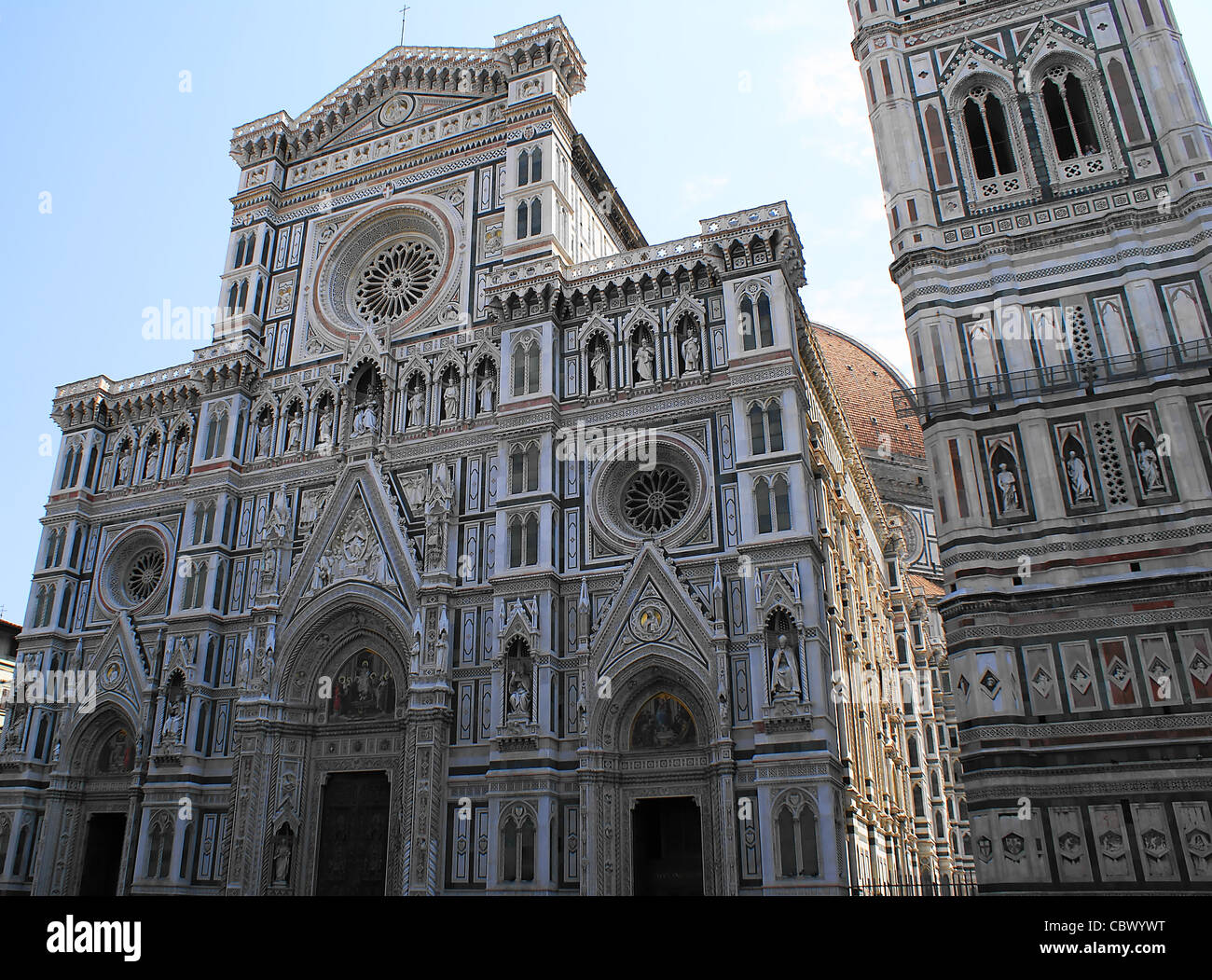 Picture of the famous church in Florence Stock Photo - Alamy