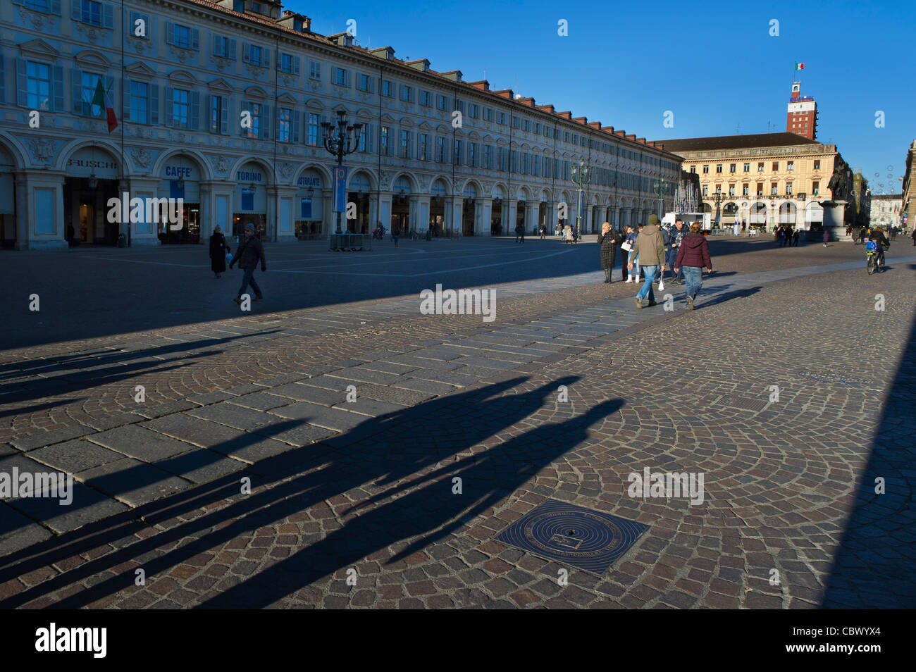 the St Charles square, Turin, Piedmont, Italy Stock Photo - Alamy