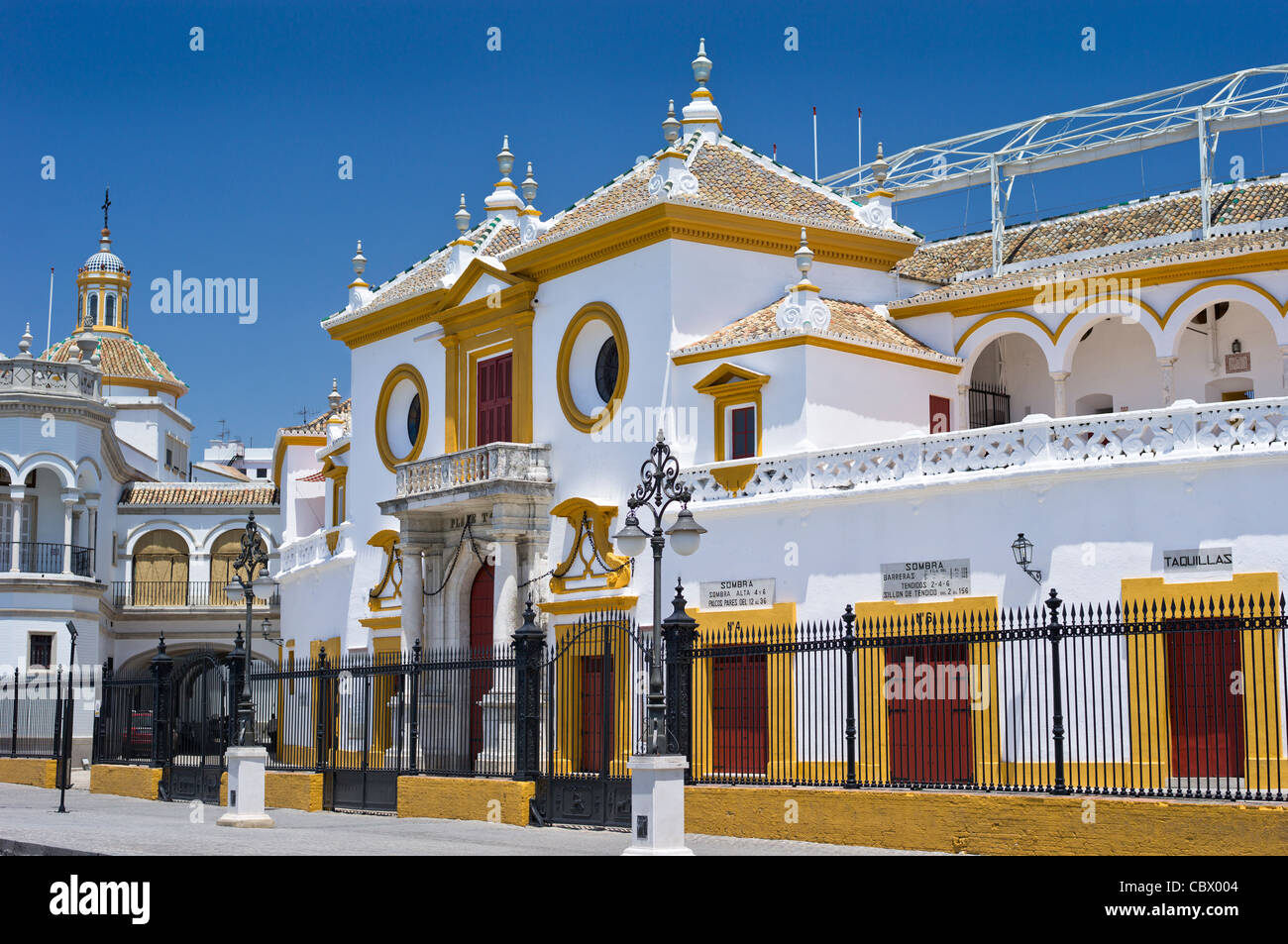 BULL RING SEVILLE ANDALUCIA SPAIN Stock Photo - Alamy