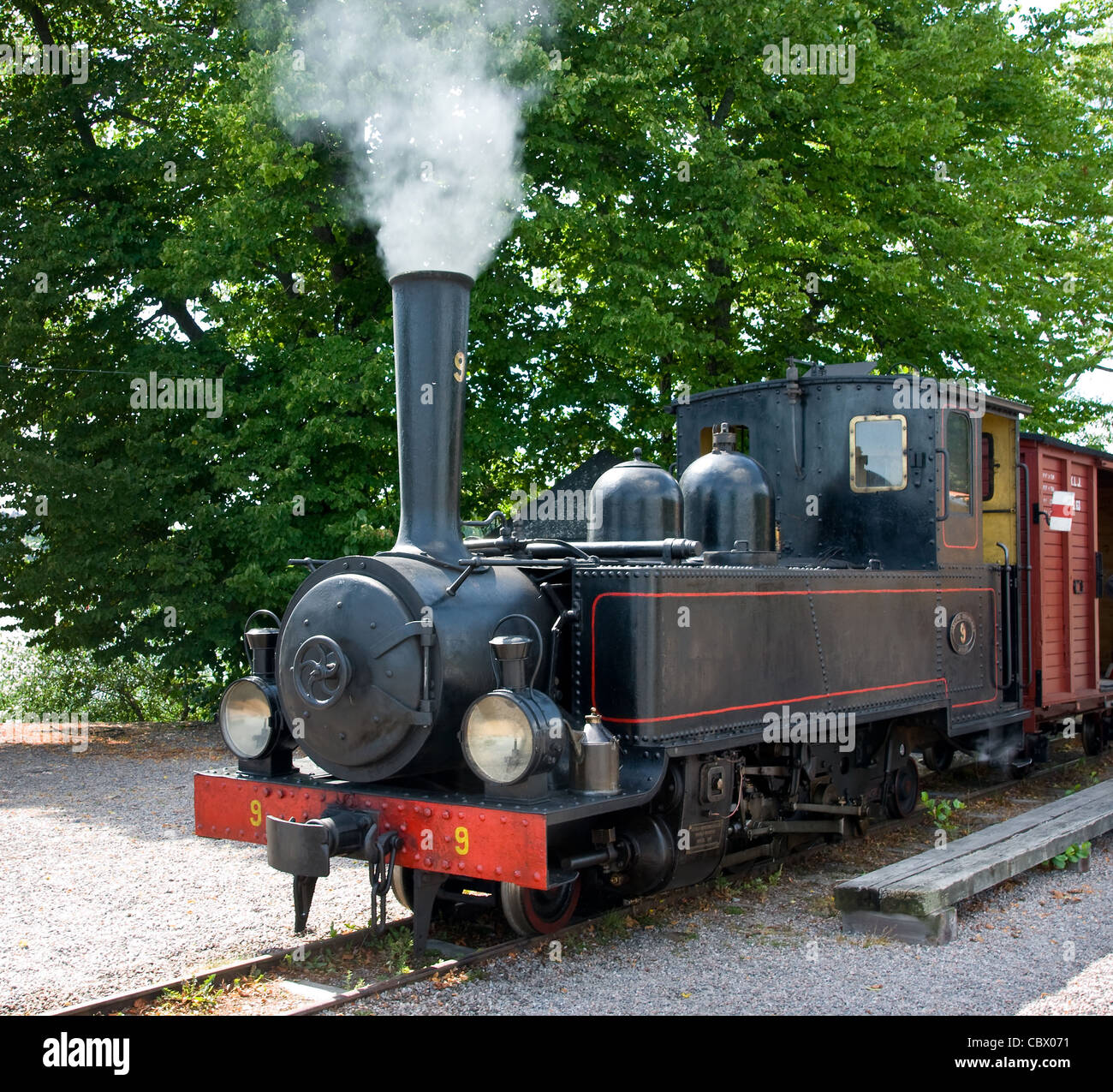 Old steam train Stock Photo - Alamy