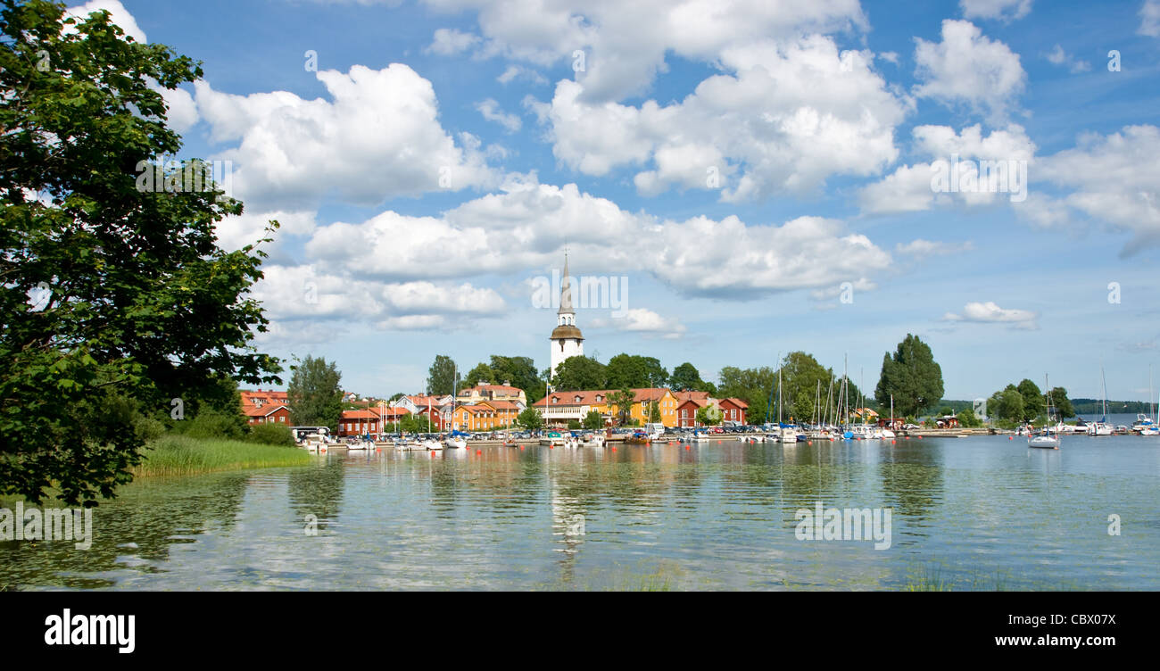 view of Mariefred Stock Photo - Alamy