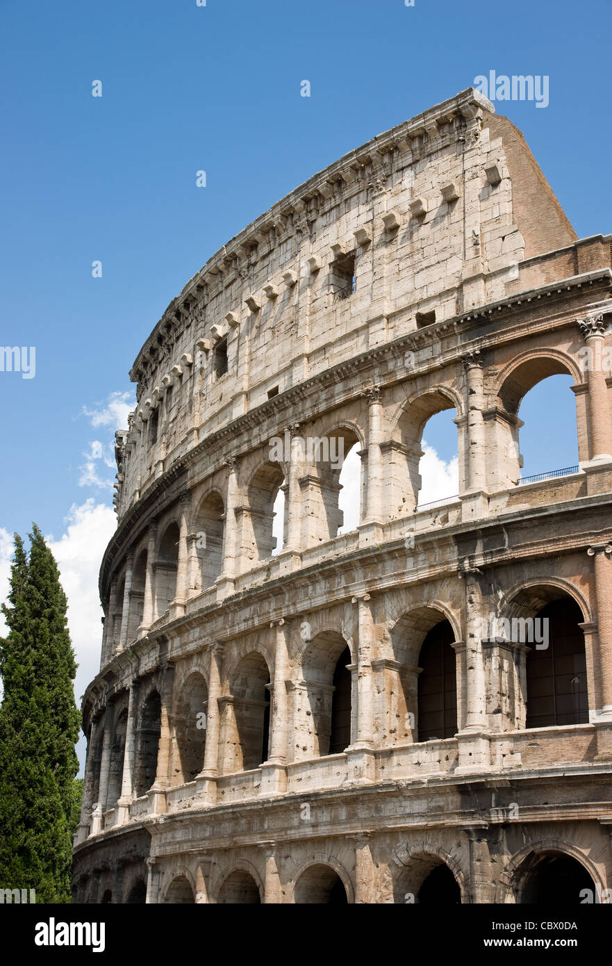 The Colosseum, the world famous landmark in Rome, Italy Stock Photo - Alamy