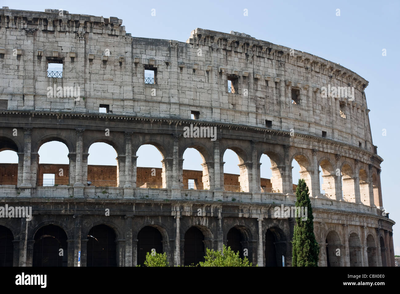 The Colosseum, the world famous landmark in Rome, Italy Stock Photo - Alamy