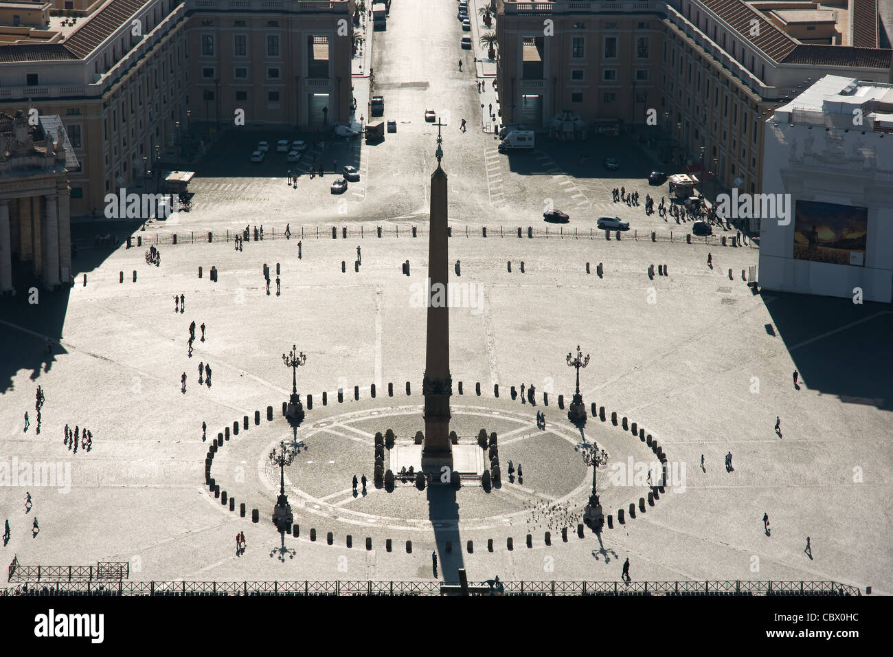 St Peter square Stock Photo - Alamy
