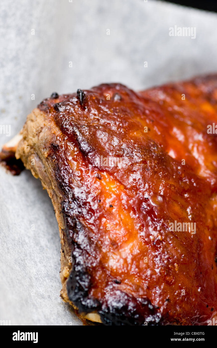 Barbeque beef ribs hi-res stock photography and images - Alamy
