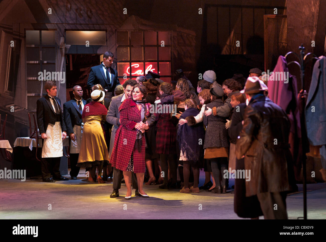 PUCCINI LA BOHEME CASTLETON MUSIC FESTIVAL VIRGINIA Stock Photo - Alamy