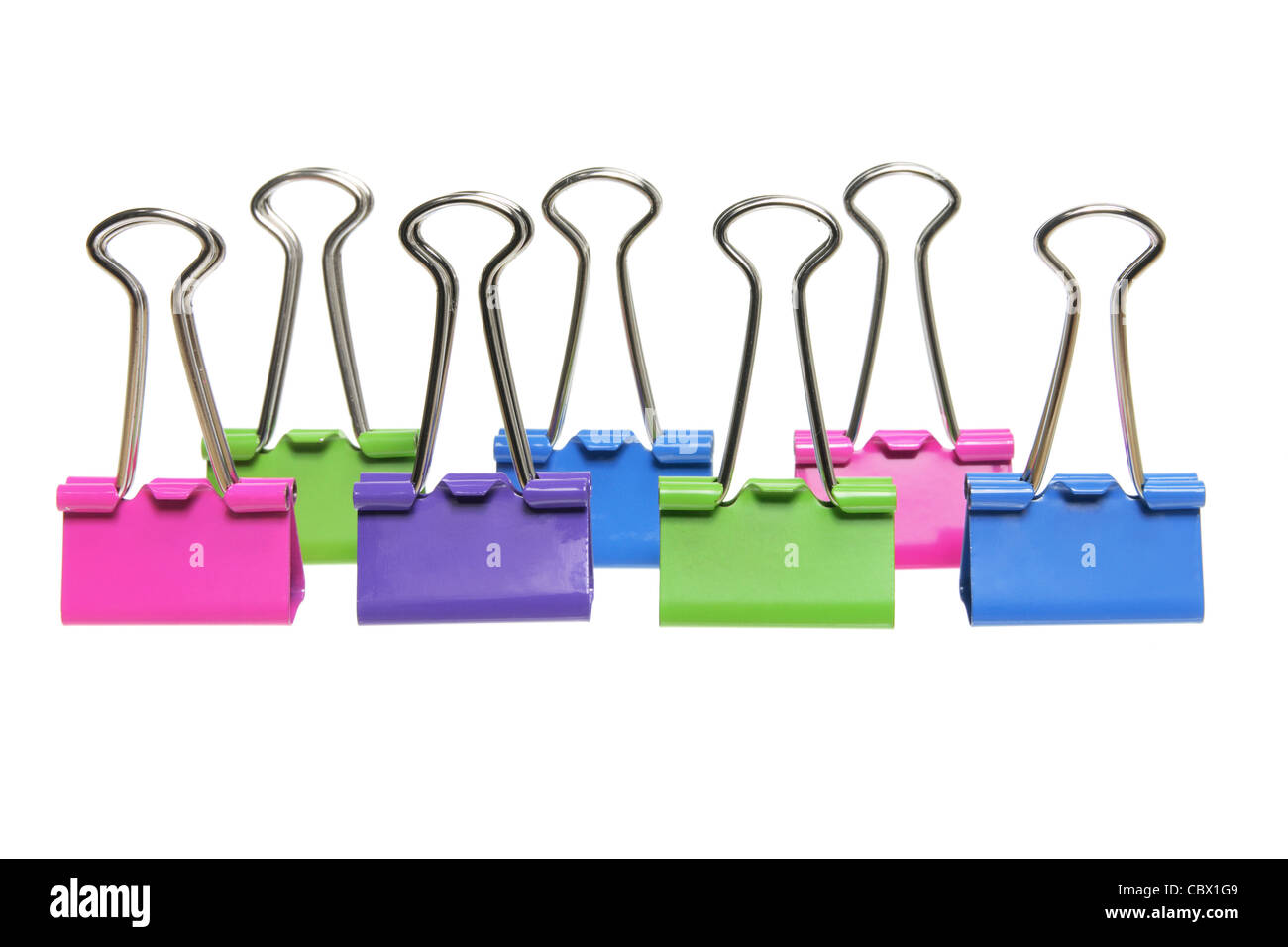 Row of clips hi-res stock photography and images - Alamy