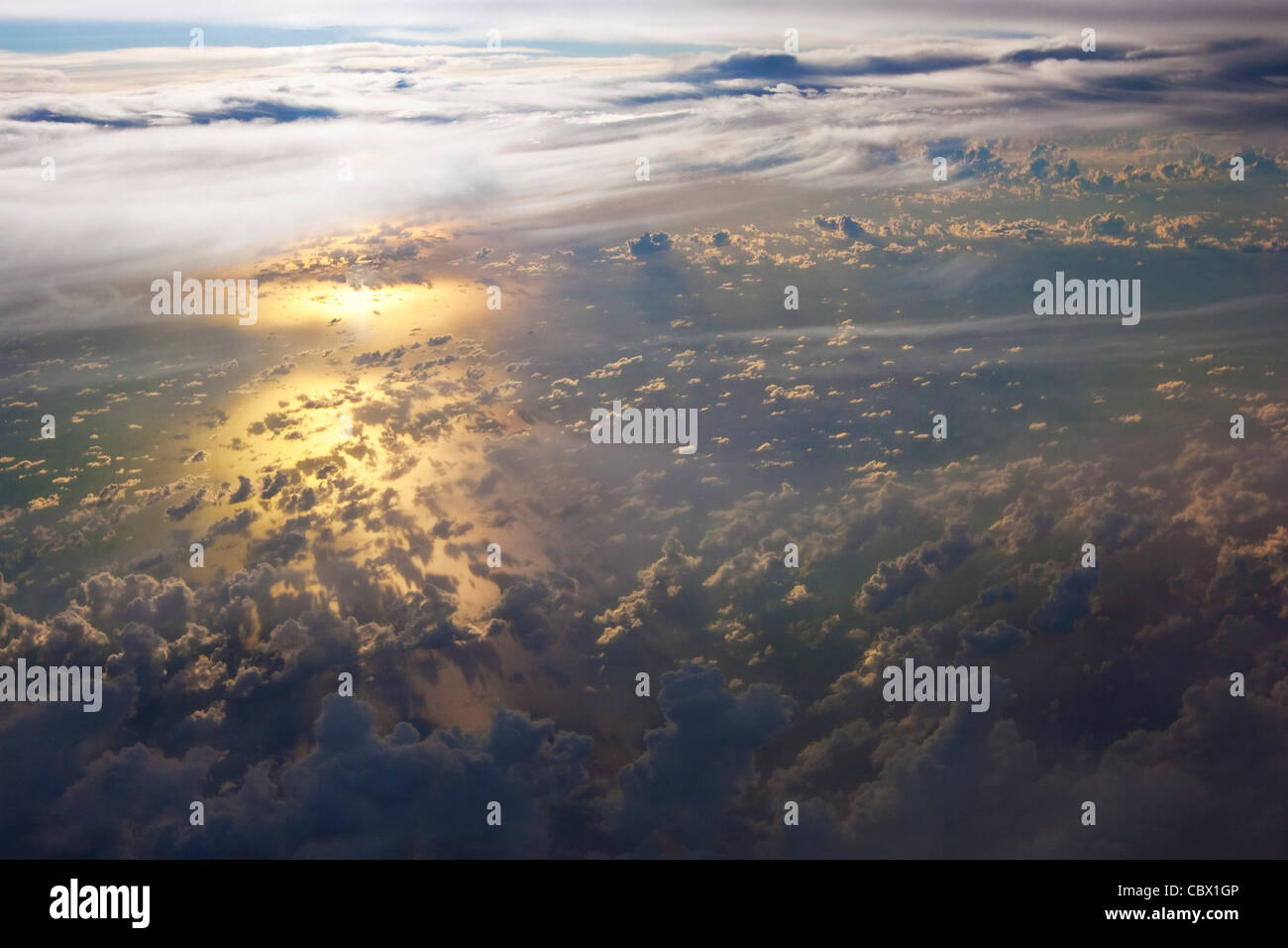 Aerial shot lake reflecting hi-res stock photography and images - Alamy