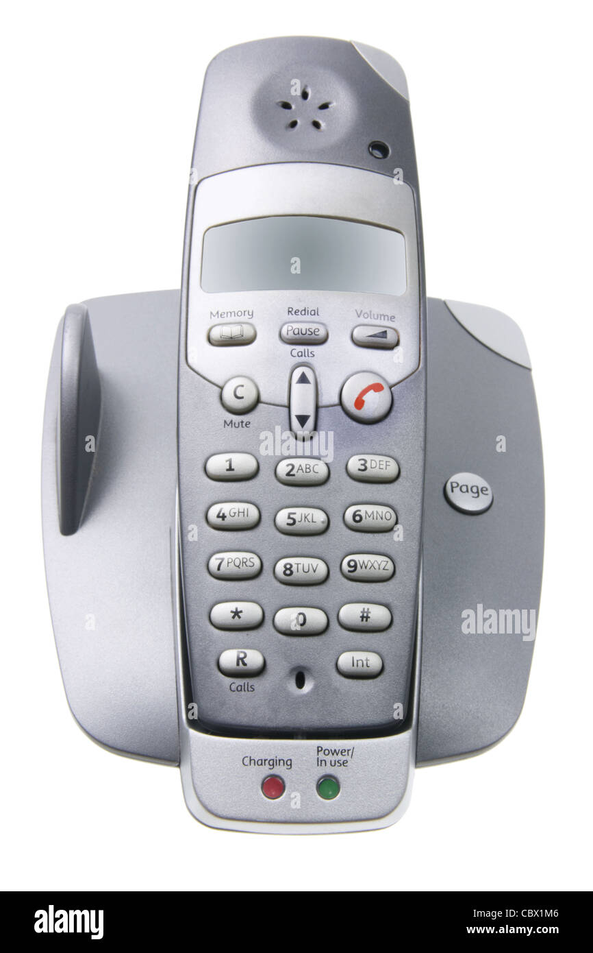 Digital cordless telephone hi-res stock photography and images - Alamy