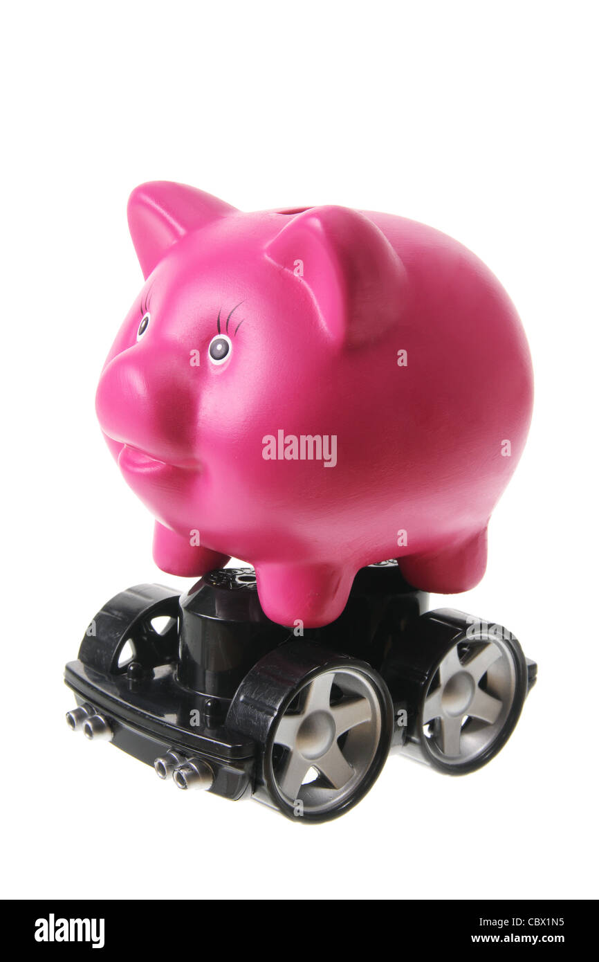 Your bank on wheels Cut Out Stock Images & Pictures - Alamy