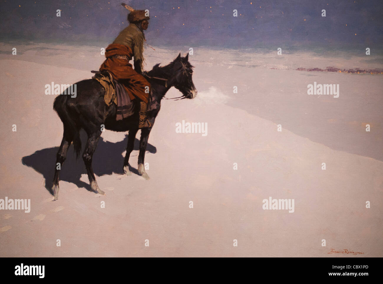 Frederic remington paintings hi-res stock photography and images - Alamy