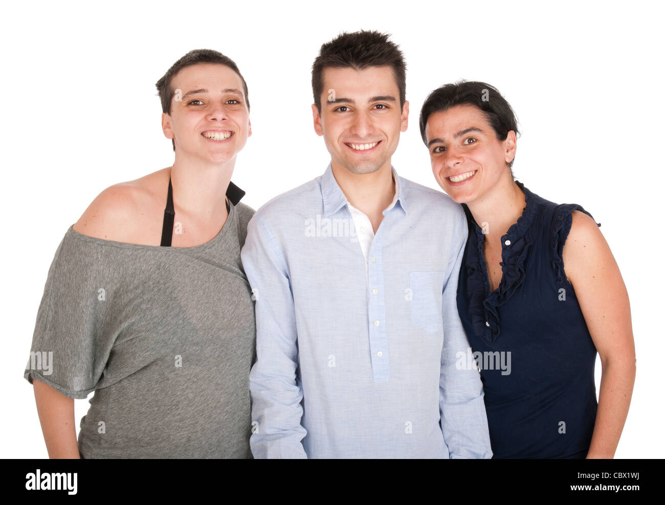 Brother and sisters portrait Stock Photo - Alamy