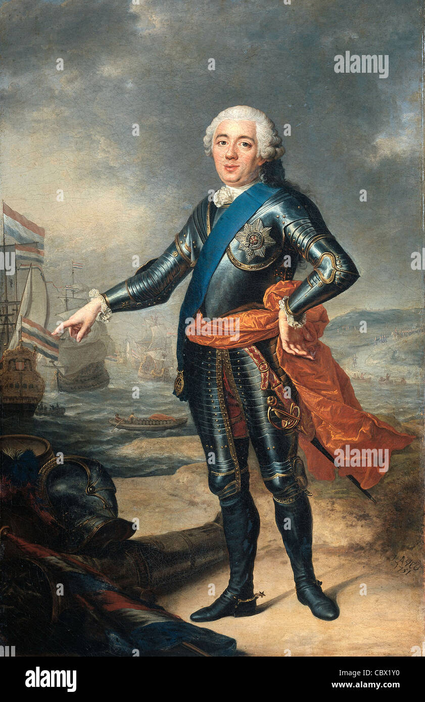Jacques André Aved Willem IV Prince of Oranje-Nassau 1751 Rijksmuseum ...