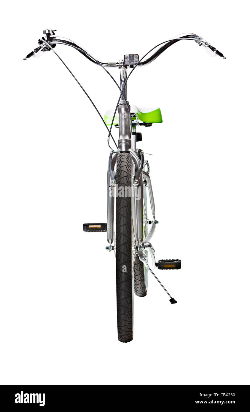 Women's Mountain Bike front view isolated on white Stock Photo - Alamy