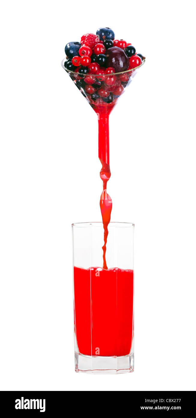 Glass fresh juice from Cut Out Stock Images & Pictures - Alamy