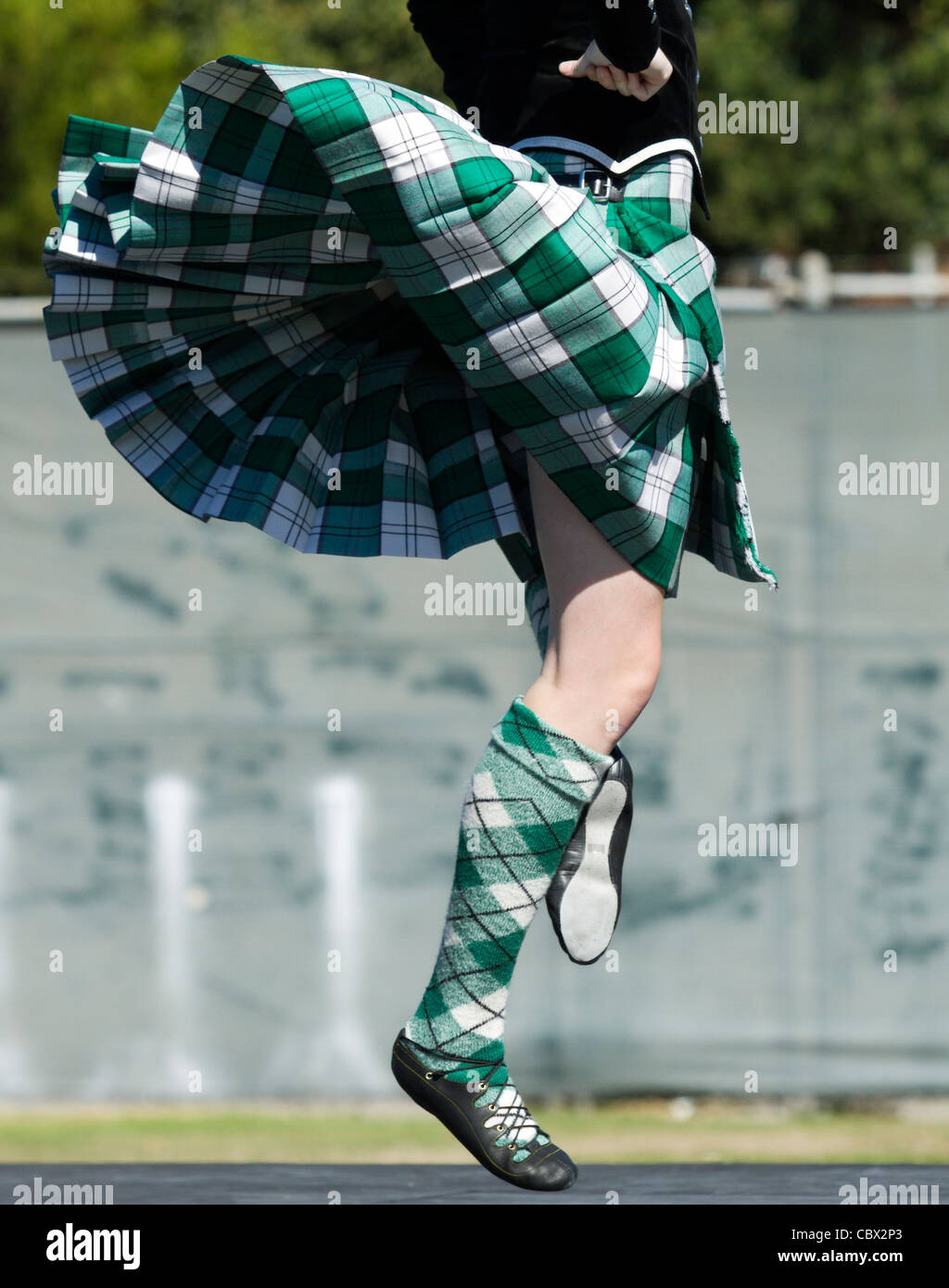 Girl in kilt hi-res stock photography and images - Alamy