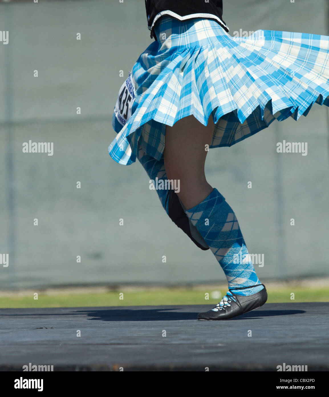Girl in kilt hi-res stock photography and images - Alamy