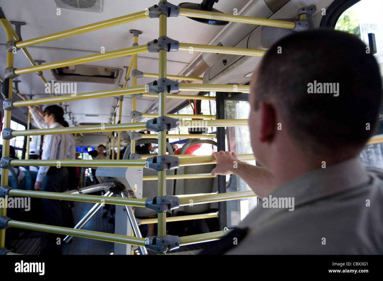 Inside a bus hi-res stock photography and images - Alamy