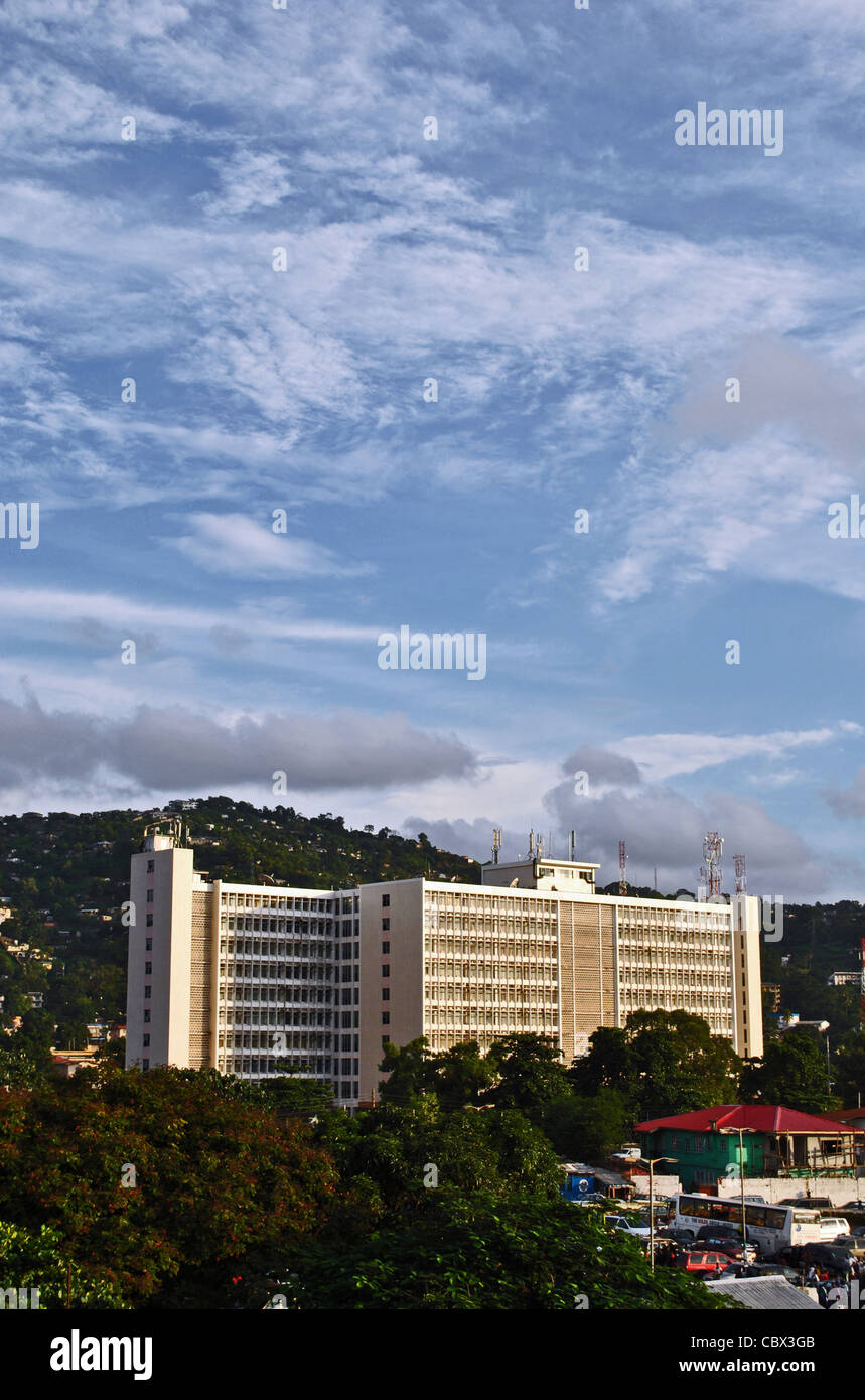 The government building in Freetown, Sierra Leone Stock Photo - Alamy