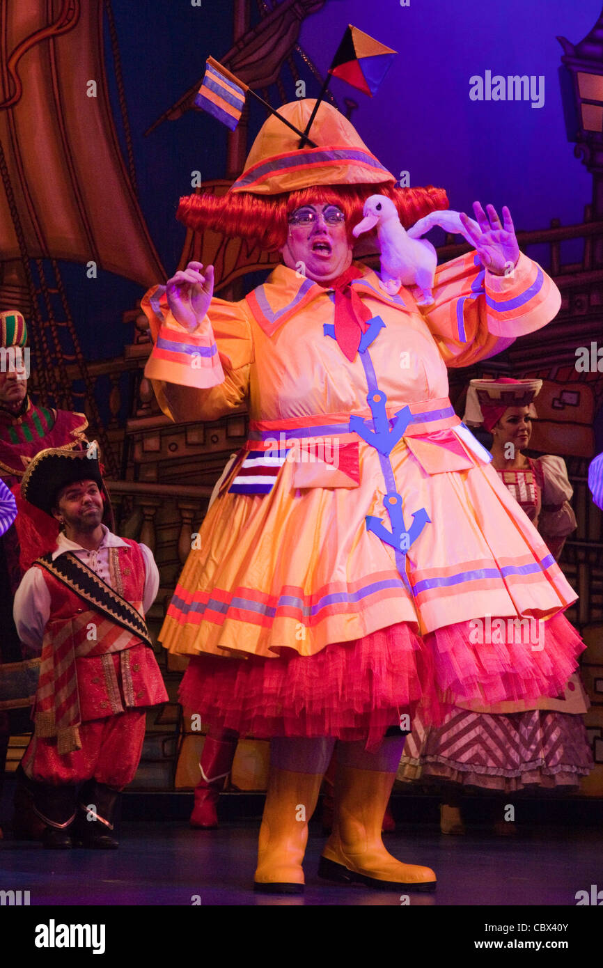 Dick Whittington Panto with Eric Potts as Dame, the Baker's Wife, at ...