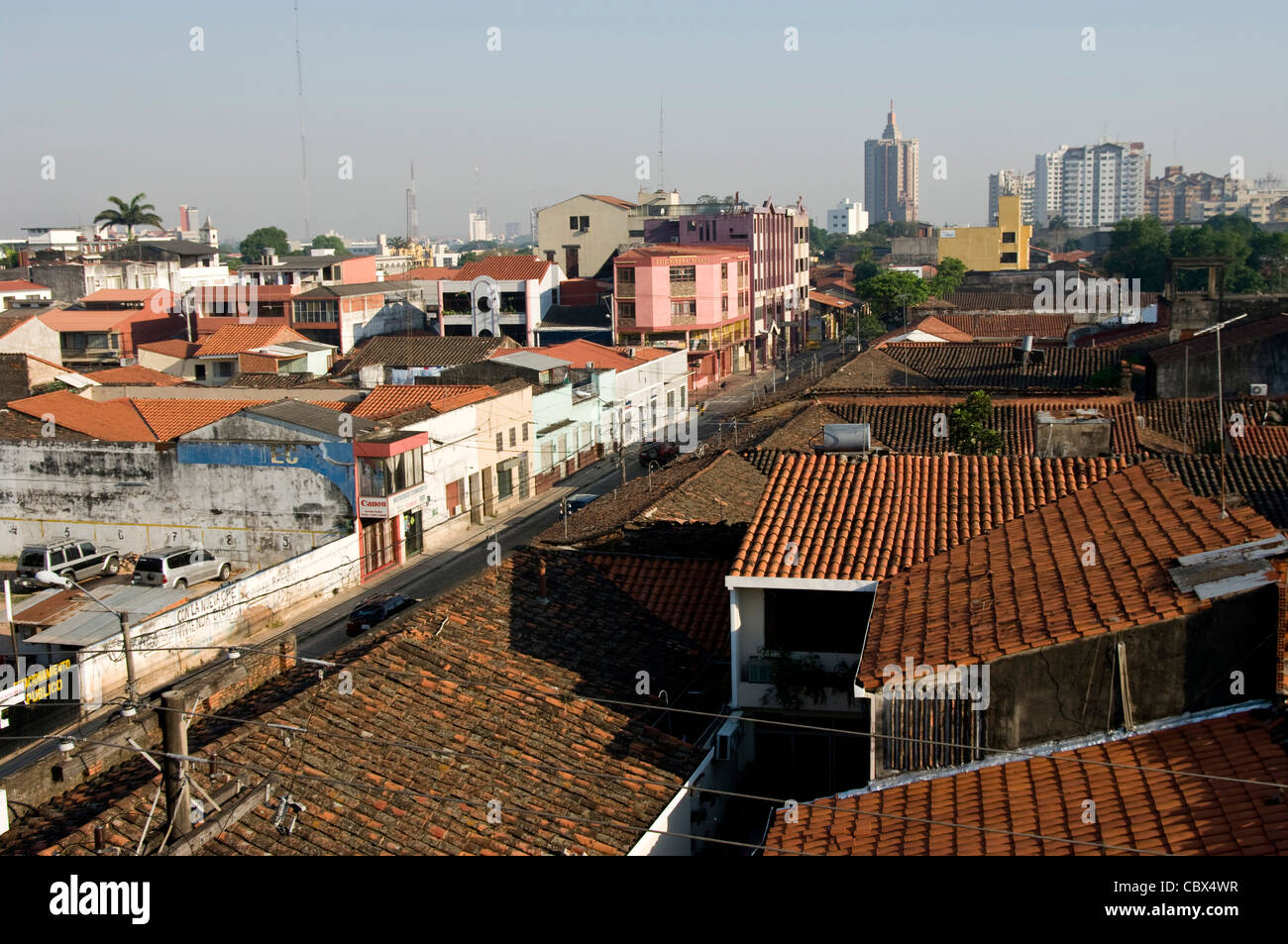 Bolivia. Santa Cruz city. Cityscape Stock Photo - Alamy