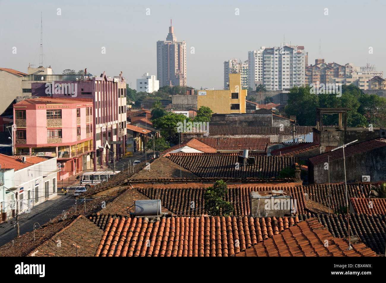 Bolivia. Santa Cruz city. Cityscape Stock Photo - Alamy