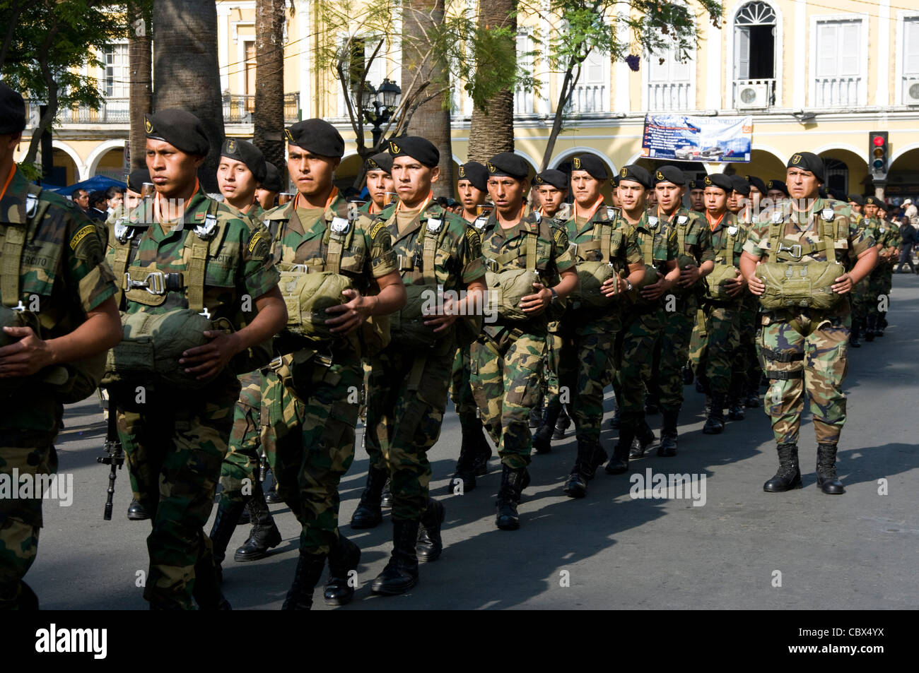 Bolivian military officer hi-res stock photography and images - Alamy