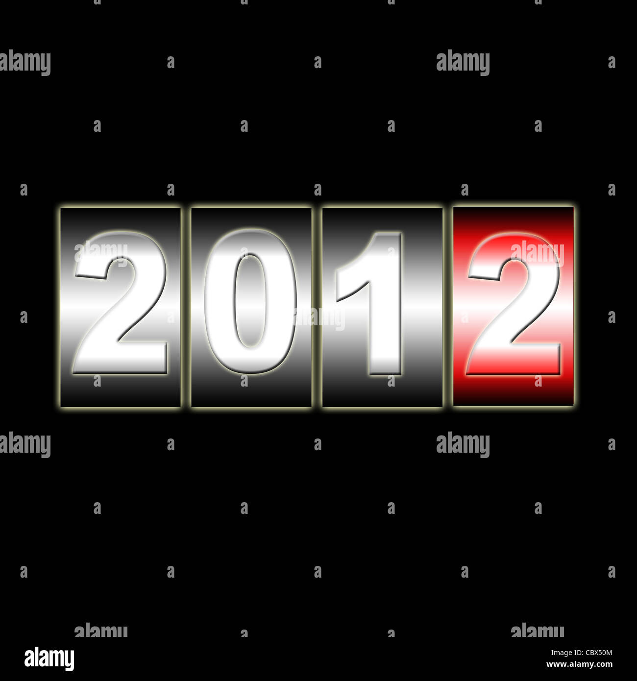 2012 calendar template hi-res stock photography and images - Alamy