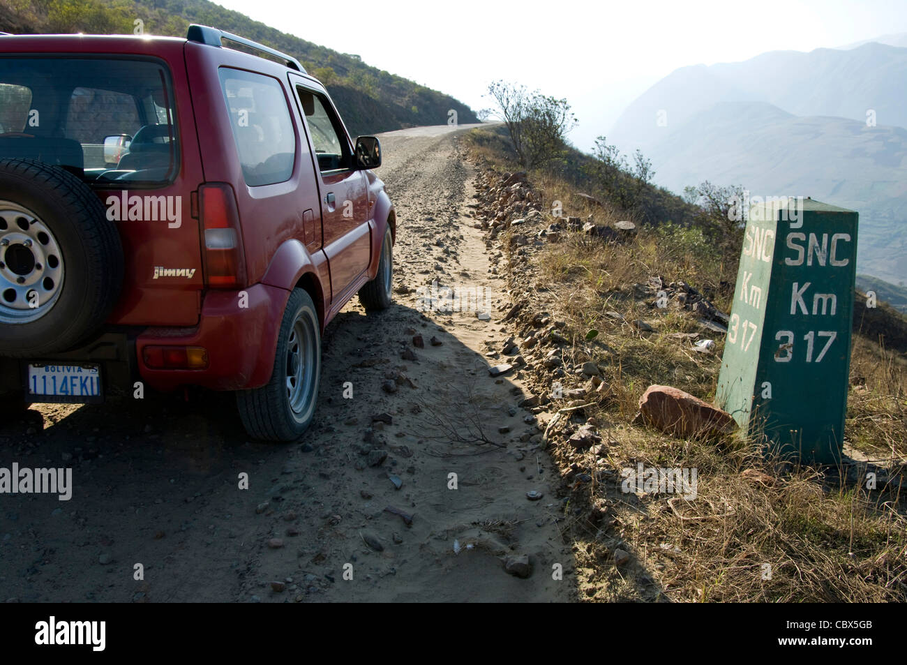 Bolivia road hi-res stock photography and images - Alamy
