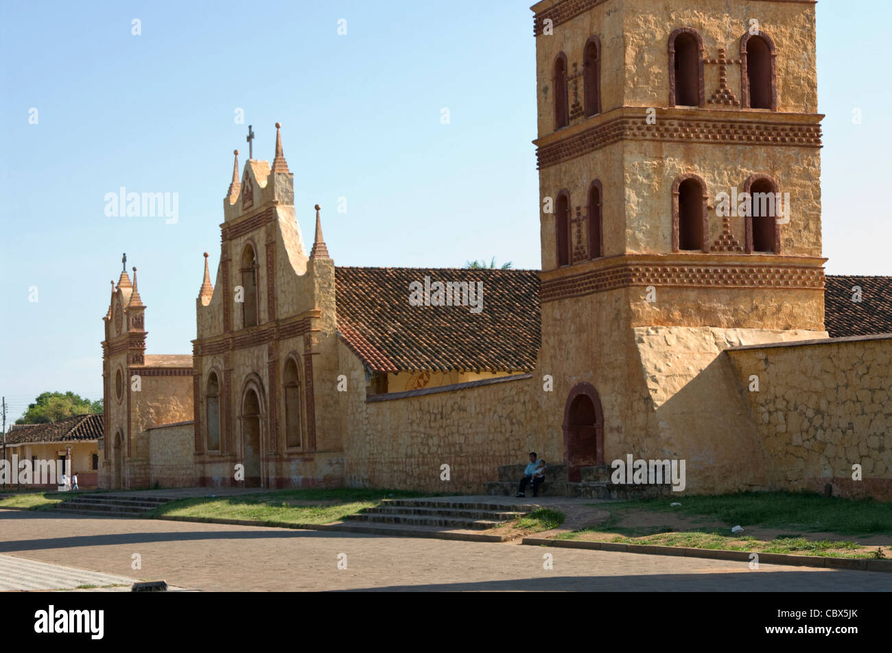 Bolivia. Colonial Church of San José de Chiquitos (Chiquitania). Old ...