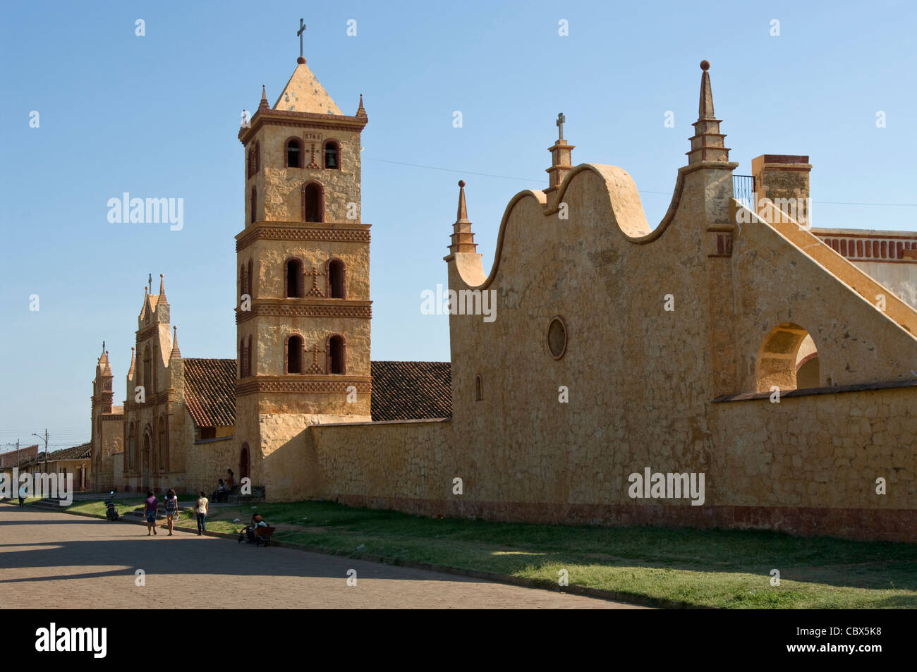 Bolivia. Colonial Church of San José de Chiquitos (Chiquitania). Old ...