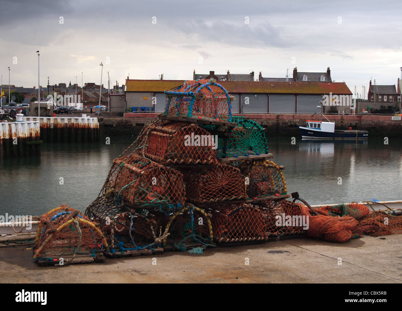 Creels Lobster Pots High Resolution Stock Photography and Images - Alamy