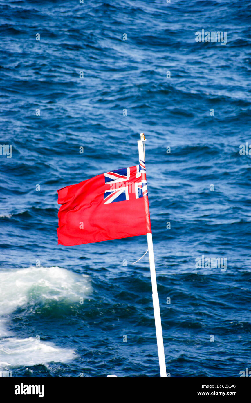 British merchant navy flag hi-res stock photography and images - Alamy