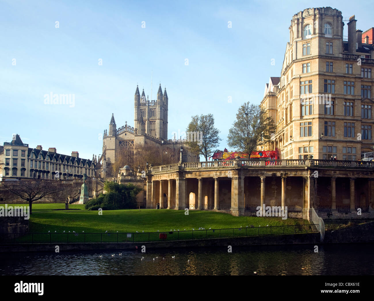 Abbey church, Bath, England Stock Photo - Alamy