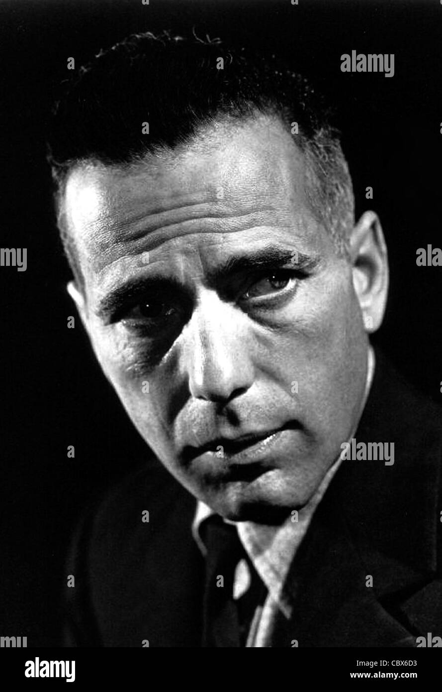 Humphrey Bogart portrait Stock Photo - Alamy
