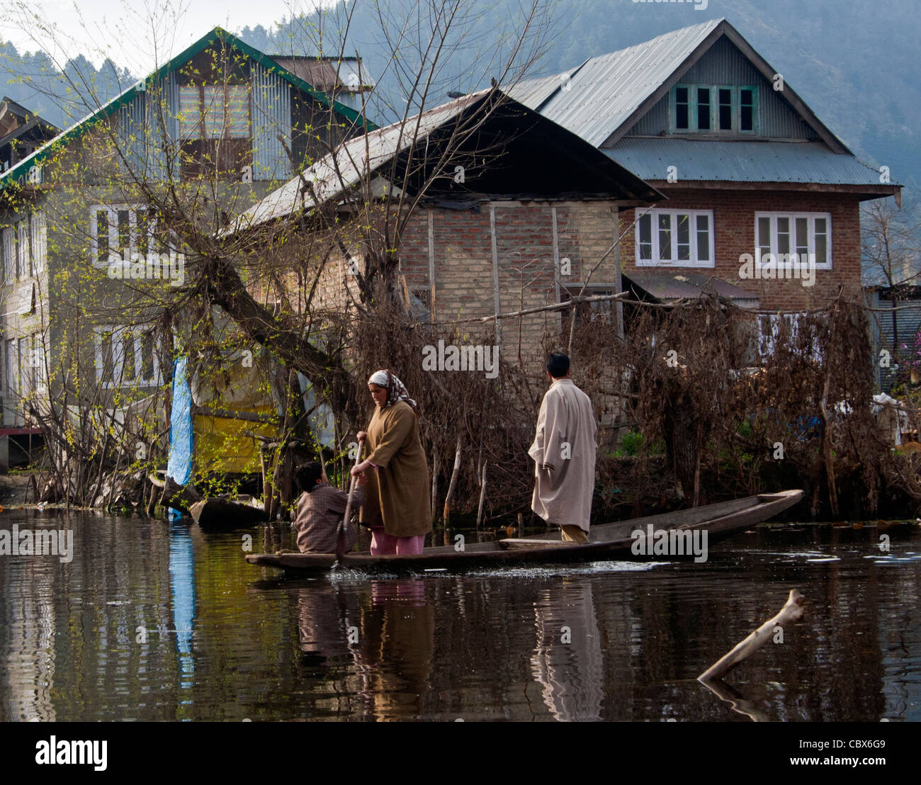 Kashmir India Srinagar Woman High Resolution Stock Photography and ...
