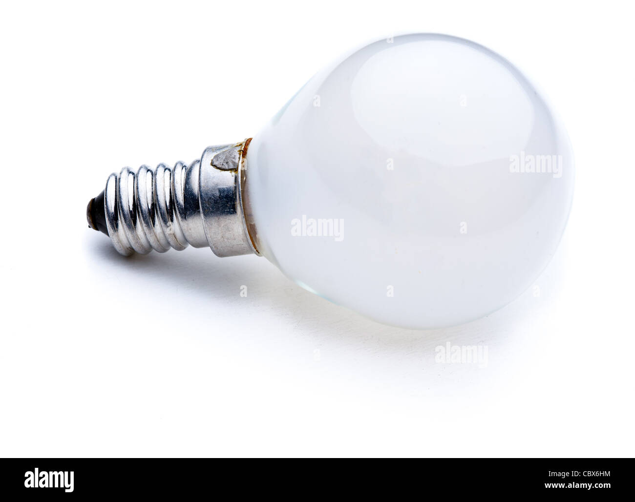 Light Bulb isolated on white background Stock Photo - Alamy