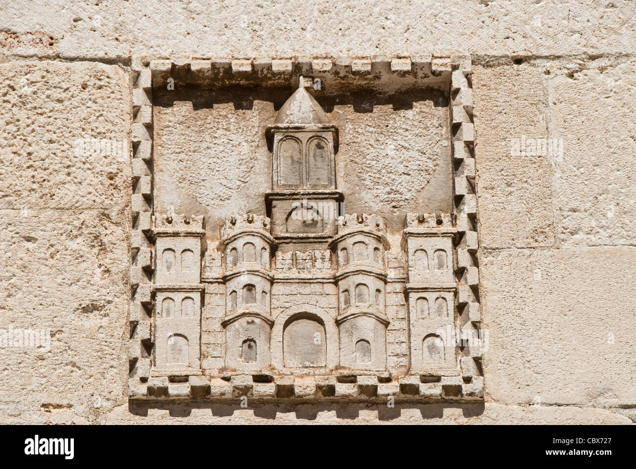 symbol of Split, Croatia. Middel age, city wall Stock Photo - Alamy