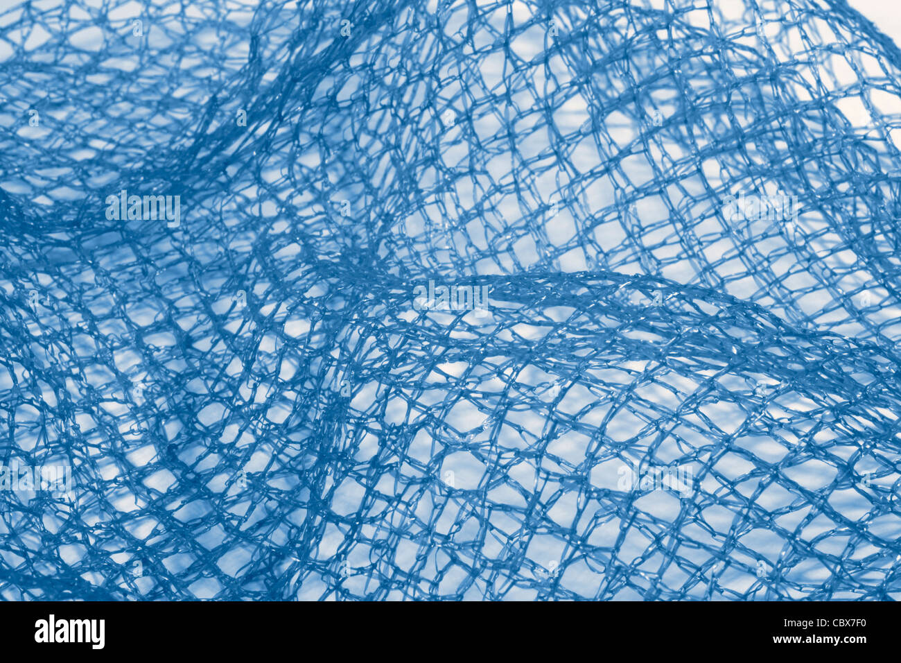 wavy blue net background Stock Photo - Alamy